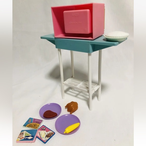 Arco/Mattel Barbie | Toys | 988 Barbie Arcomattel Kitchen Set Microwave ...